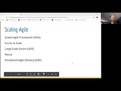 Agile Project Management - Information Session (9/8/20)