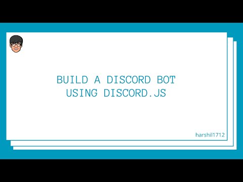 Build a Discord bot using Discord.js