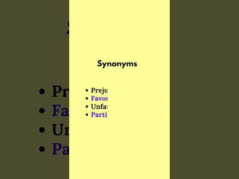 Bias | Bias Meaning | Pronunciation of Bias | Bias – English Word of the Day