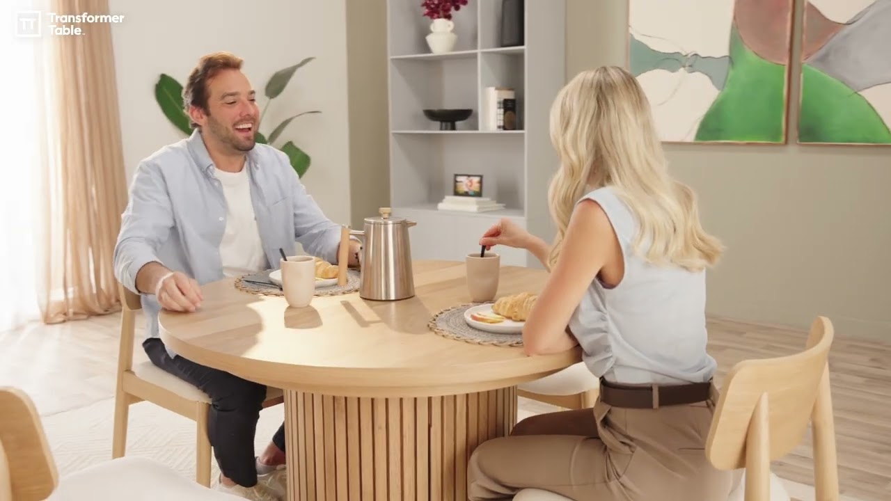 The NEW Round Dining Table Collection Is Here! | Transformer Table Launch