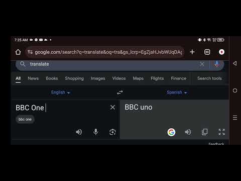 How To Translate BBC Channels in Spanish