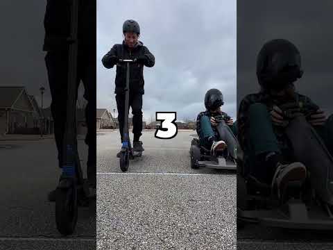 Drag Race! $200 Walmart eScooter vs. $2,000 GoKart! ๐ด๐๐๏ธ๐