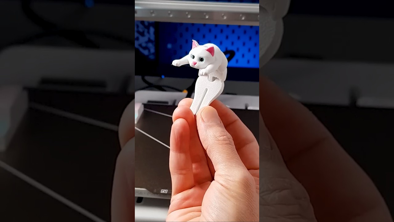 3D Printed Flexi Cat