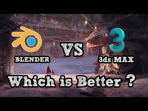 3ds max or Blender which is Better