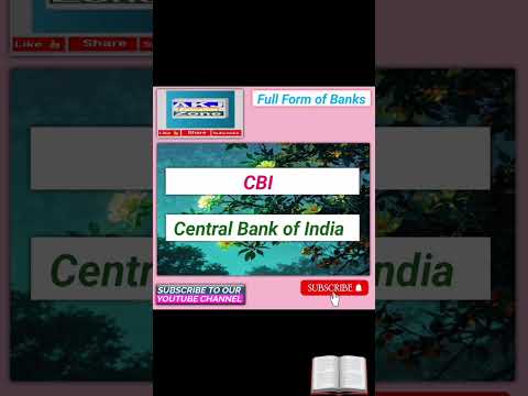 Full form of SBI, RBI, PNB, IDBI, IDFC, ICICI, #fullform #gk #sbi #rbi #bank #shorts