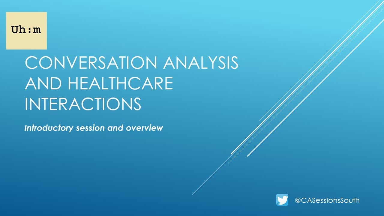 CADSS Developmental Session 1: Introduction and Overview