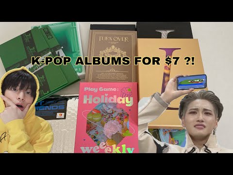 ktown4u sale : albums for $7 ?! | random kpop album haul ❀