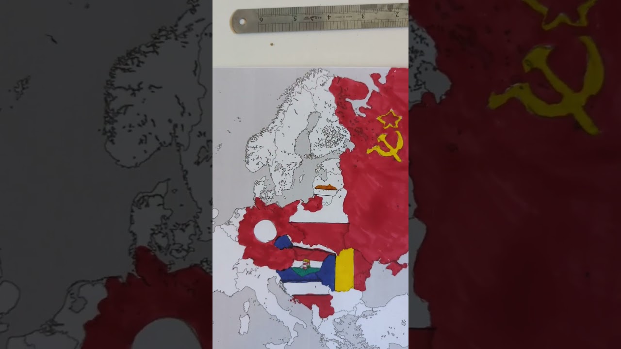 Map of Europe 1938 - Lithuania🇱🇹 #europe #country #flag #geography #history #WW2 #1938 #lithuania