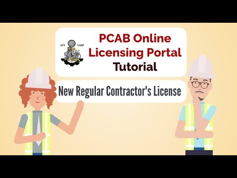 How to File a New Regular Contractor's License