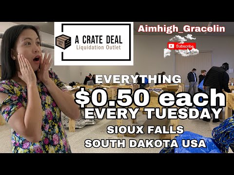 A CRATE DEAL | LIQUIDATION OUTLET | SIOUX FALLS SOUTH DAKOTA