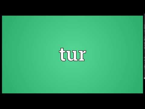 Tur Meaning | Wordogram