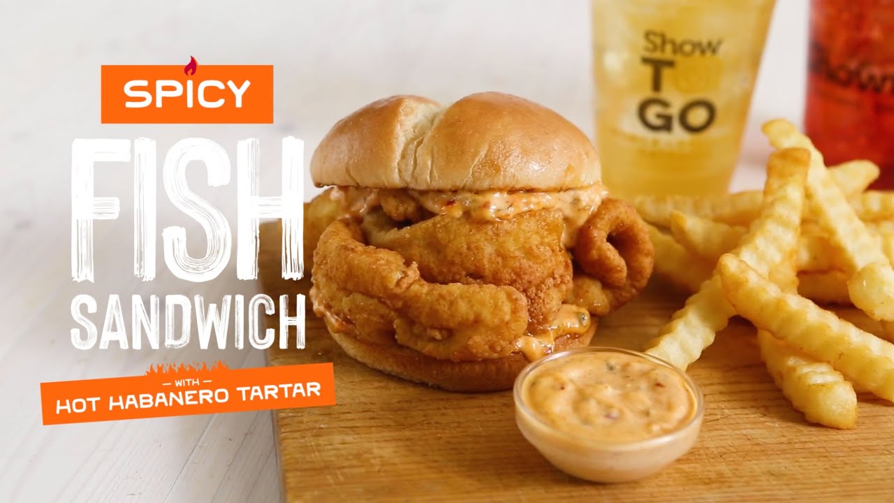 Showmars Spicy Fish Sandwich
