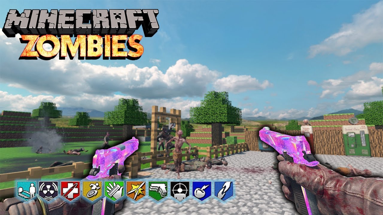 ONE WINDOW CHALLENGE - Minecraft Custom Zombies Map.