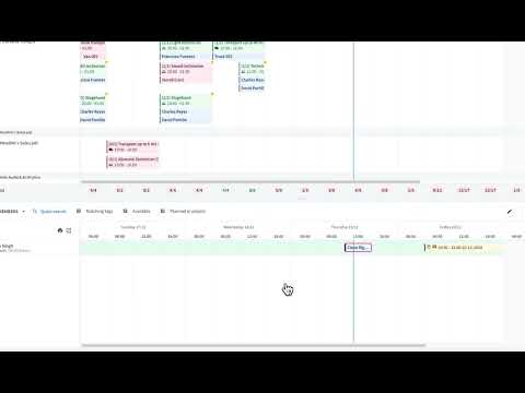 Shifts in the Time Registration widget - Polishing Week Dec 2024