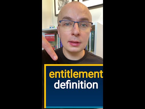 ENTITLEMENT meaning | What does "ENTITLEMENT" mean? Definition in Merlin Dictionary #shorts