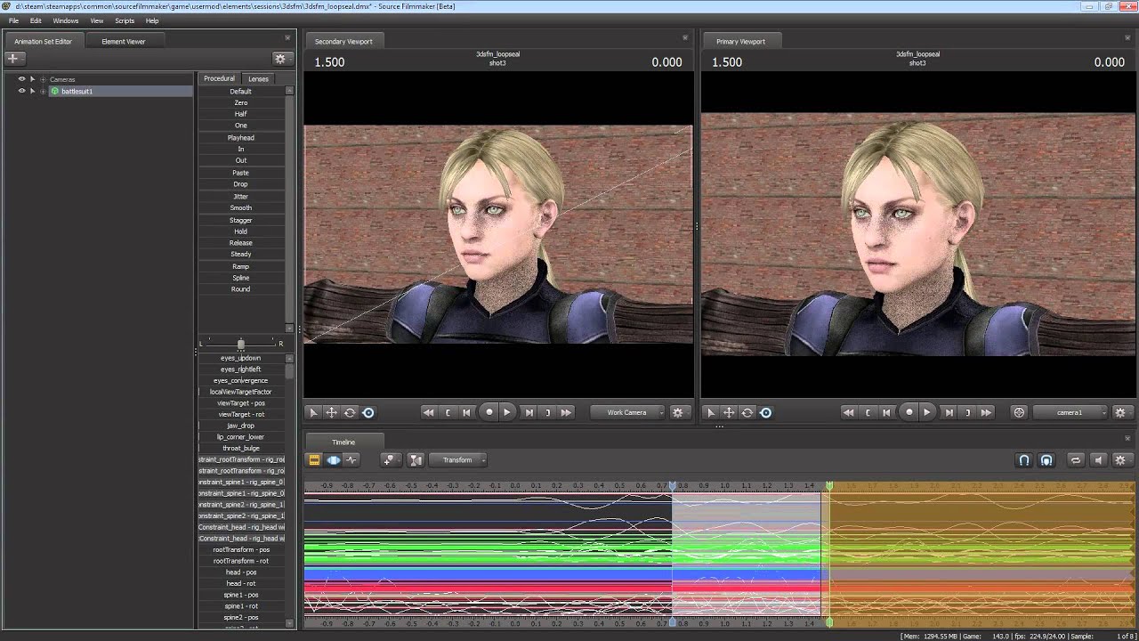 3DSFM - SFM Tips & Tricks - Looping Animations
