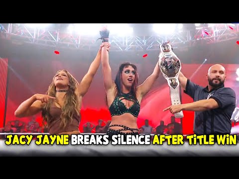 Jacy Jayne Breaks Her Silence After Shocking NXT Women’s Title Win