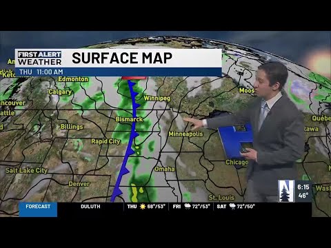 Northern News Now Morning Forecast