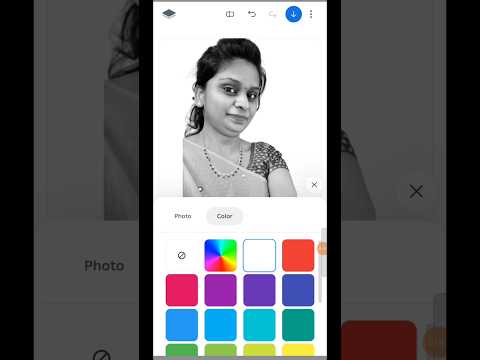 How to Change Background Colour in Passport size Photo in Mobile | White Background Photo
