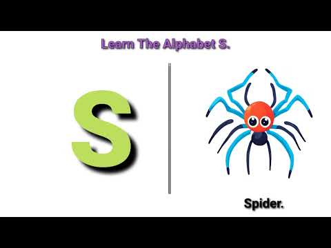 Words that start with s | letter s words | Alphabets flashcards | vocabulary words english learn