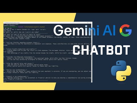 Create Your Own AI Chatbot With Google Gemini AI API Using Python