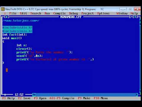 Learn Factorial In C Programming Tamil - Mind Luster