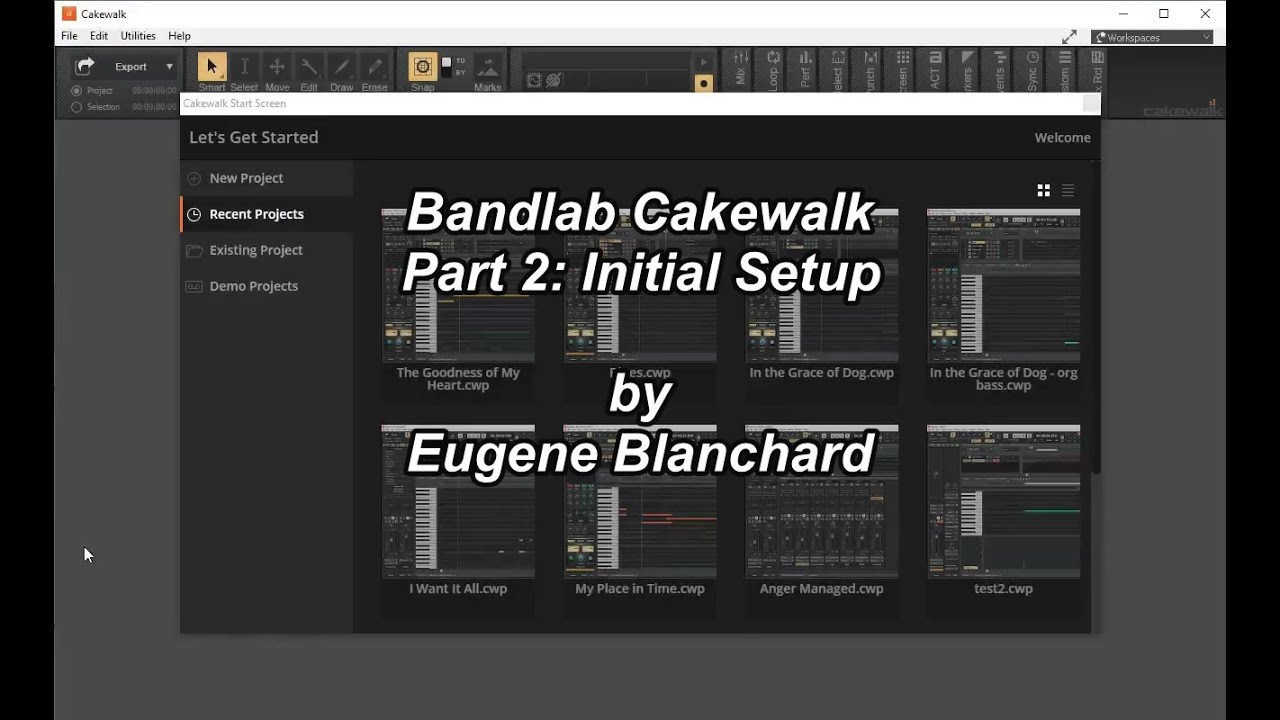 Bandlab Cakewalk - Part 2: Initial Setup of Audio and MIDI devices