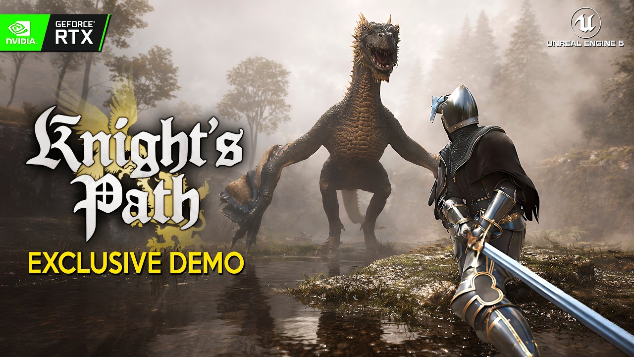 KNIGHT'S PATH First Gameplay Demo | Authentic Medieval Combat to Challenge Kingdom Come Deliverance