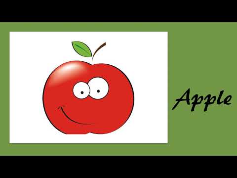 LETTER Aa recognition and words start with Aa