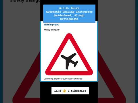#highwaycode #trafficrules #trafficsignal Highway code. theory test. warning red triangle signs.