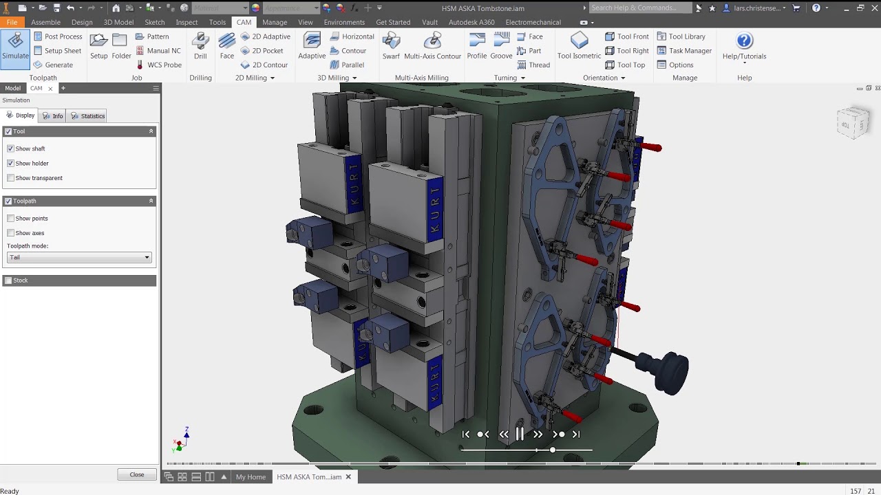 Product Design & Manufacturing Collection workflows: CAM