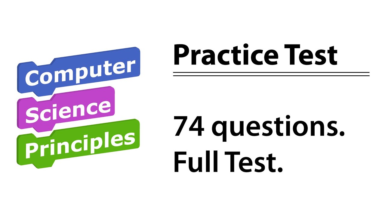AP CSP Practice Test