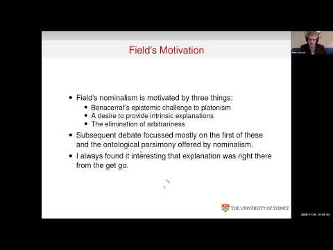 Mark Colyvan: "The Explanatory Turn in the Philosophy of Mathematics"