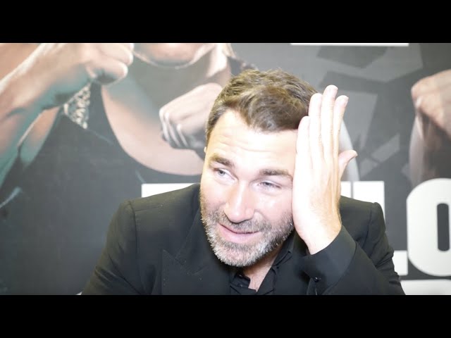 Eddie Hearn had a 'friendly row' with Conor McGregor over Irish boxer ...