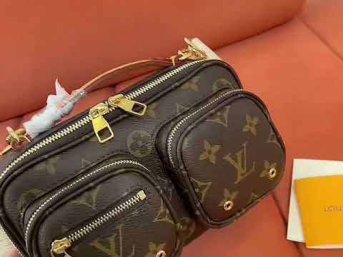 LOUIS VUITTON UTILITY CROSSBODY PURSE M45672