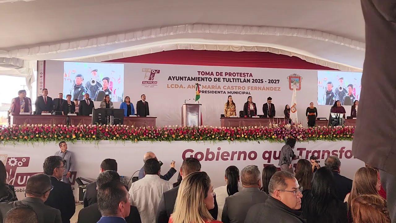 Toma de protesta 2025 - 2027 Ana Castro Tultitlán