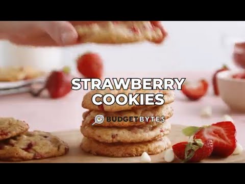 Strawberry Cookies Recipe