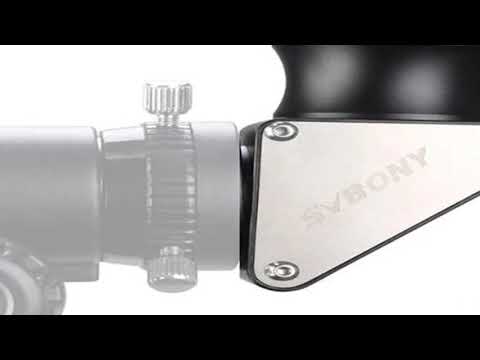 SVBONY Fully Metal 1.25" Mirrors Diagonal 90-Degree for Refractor Astronomy Telescope Full Metal SV1
