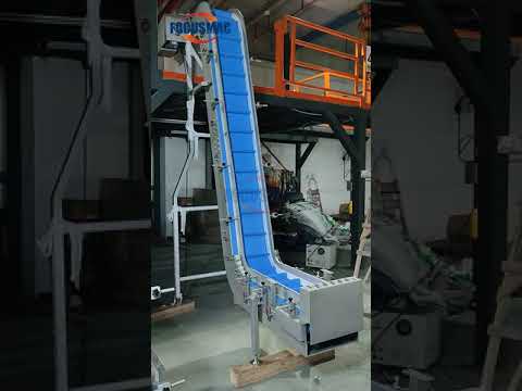 Water resistant PU belt conveyor #conveyor #waterproof #sanitary