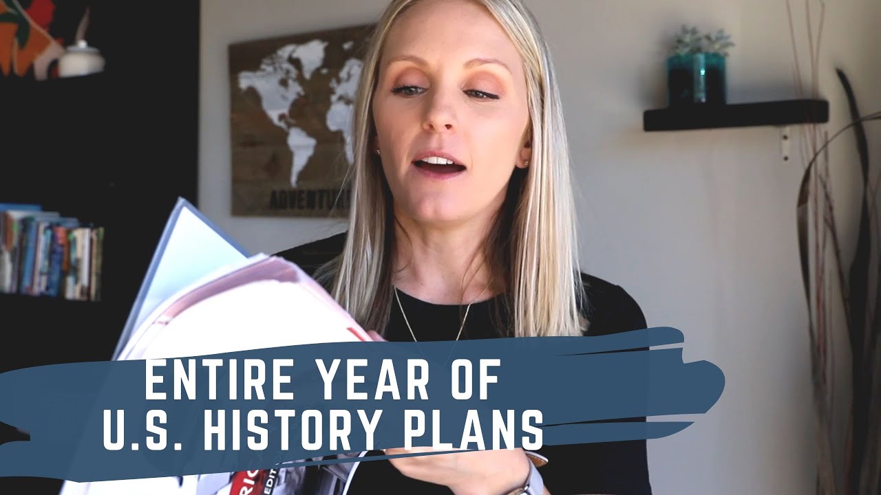 One Year of U.S. History Lesson Plans - 8th Grade History