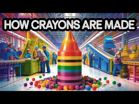 How Crayons Are Made: The Surprising Science Behind Its Production ...