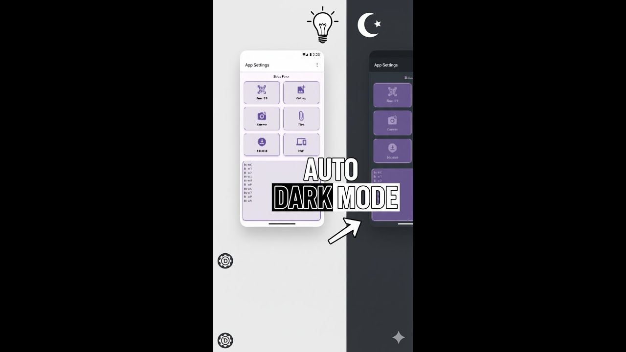 Android Studio Tutorial: Automatic Dark and Light Mode (Dynamic Theme Switching)