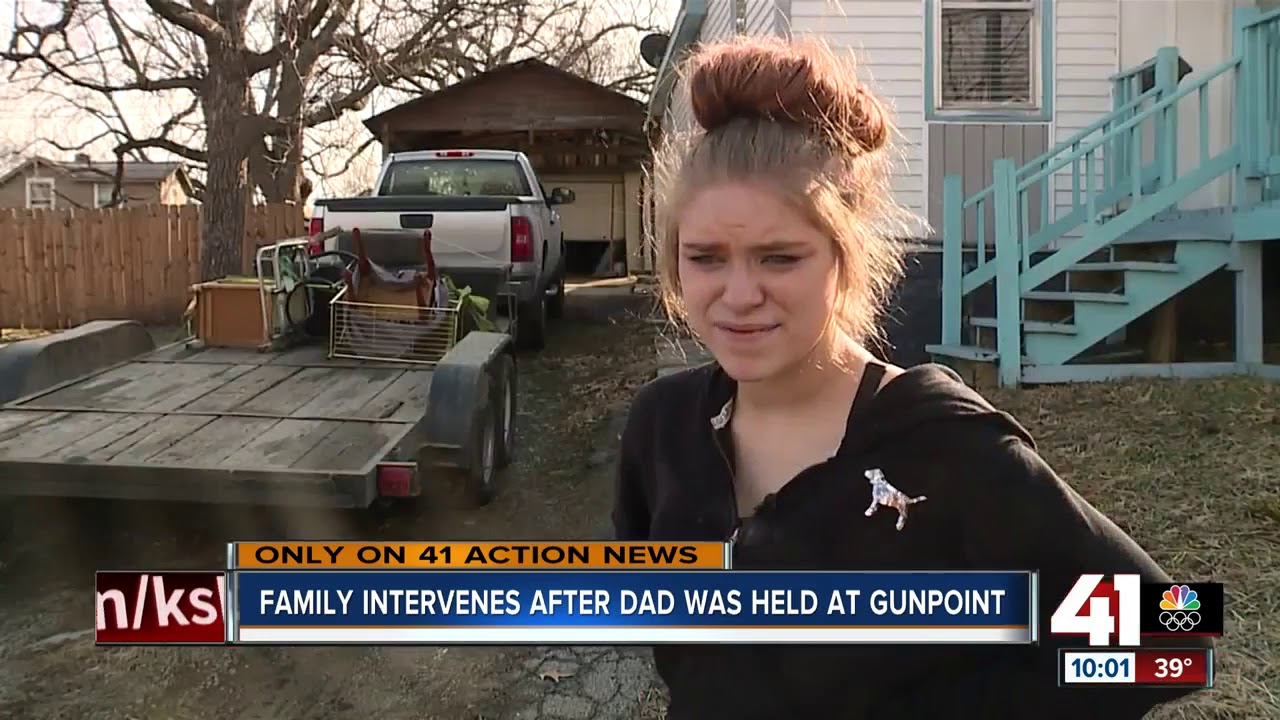 Valentine's Day armed robbery caught on camera