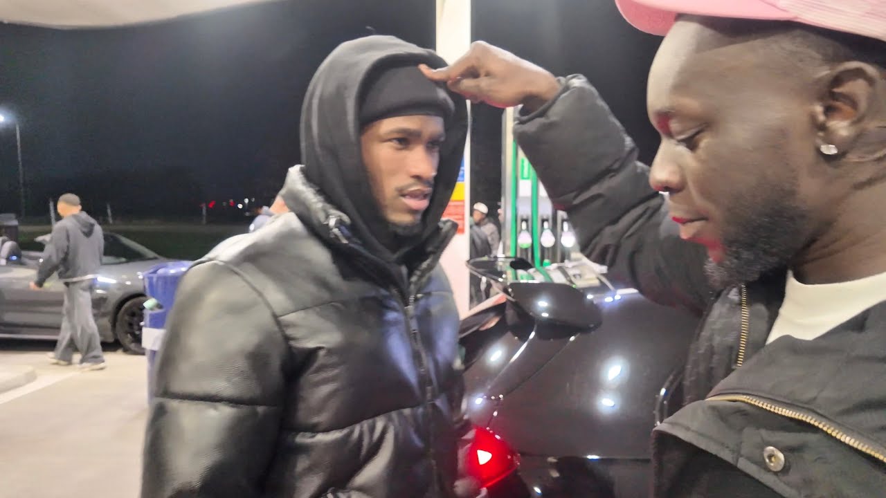 Sunday night with Aaron and the mandem! 