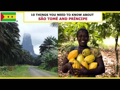 10 things about SÃO TOMÉ AND PRÍNCIPE Africa's second smallest country🇸🇹