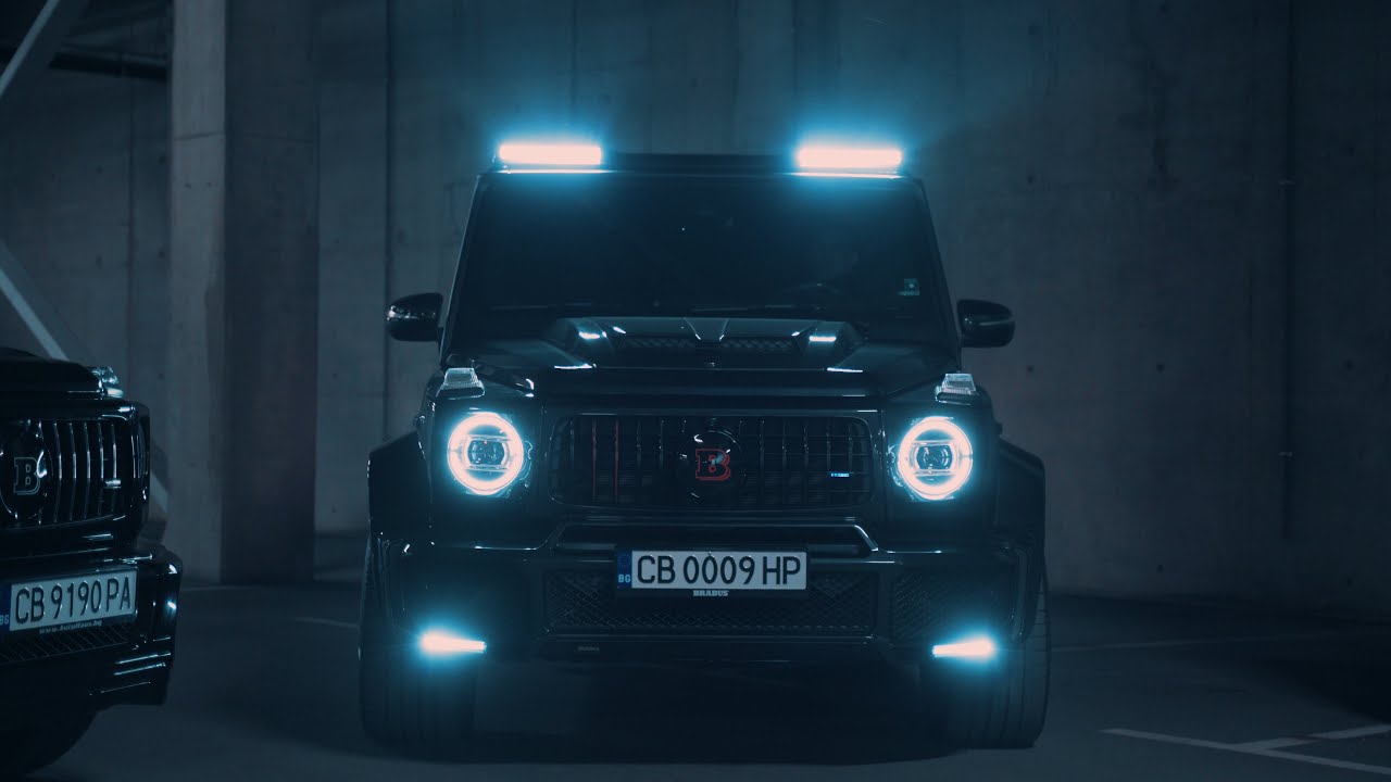 Brabus G700 Widestar Sofia Night Drive | 4K
