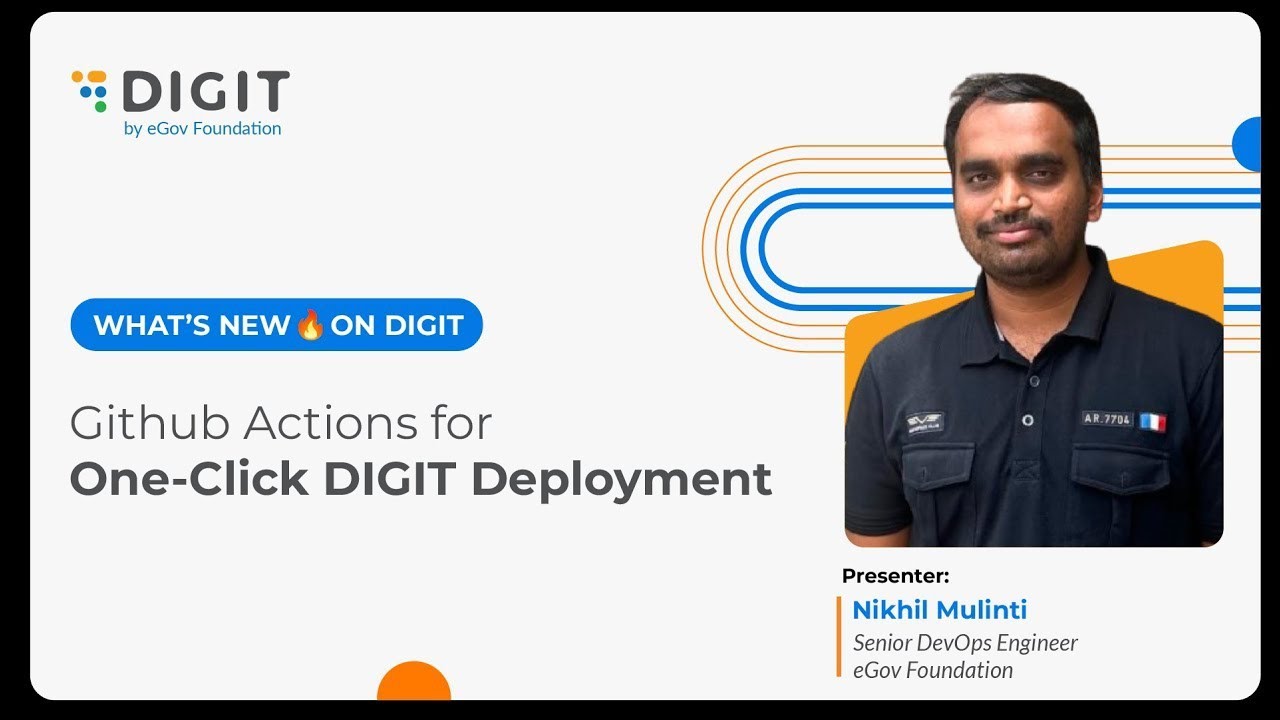 GitHub Actions for One-Click DIGIT Deployment