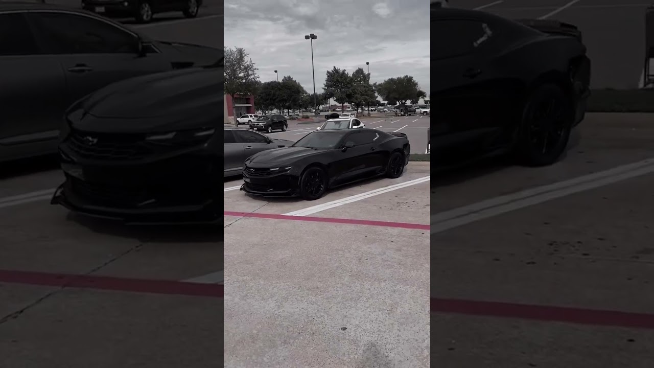 Black Dark Camaro new generation