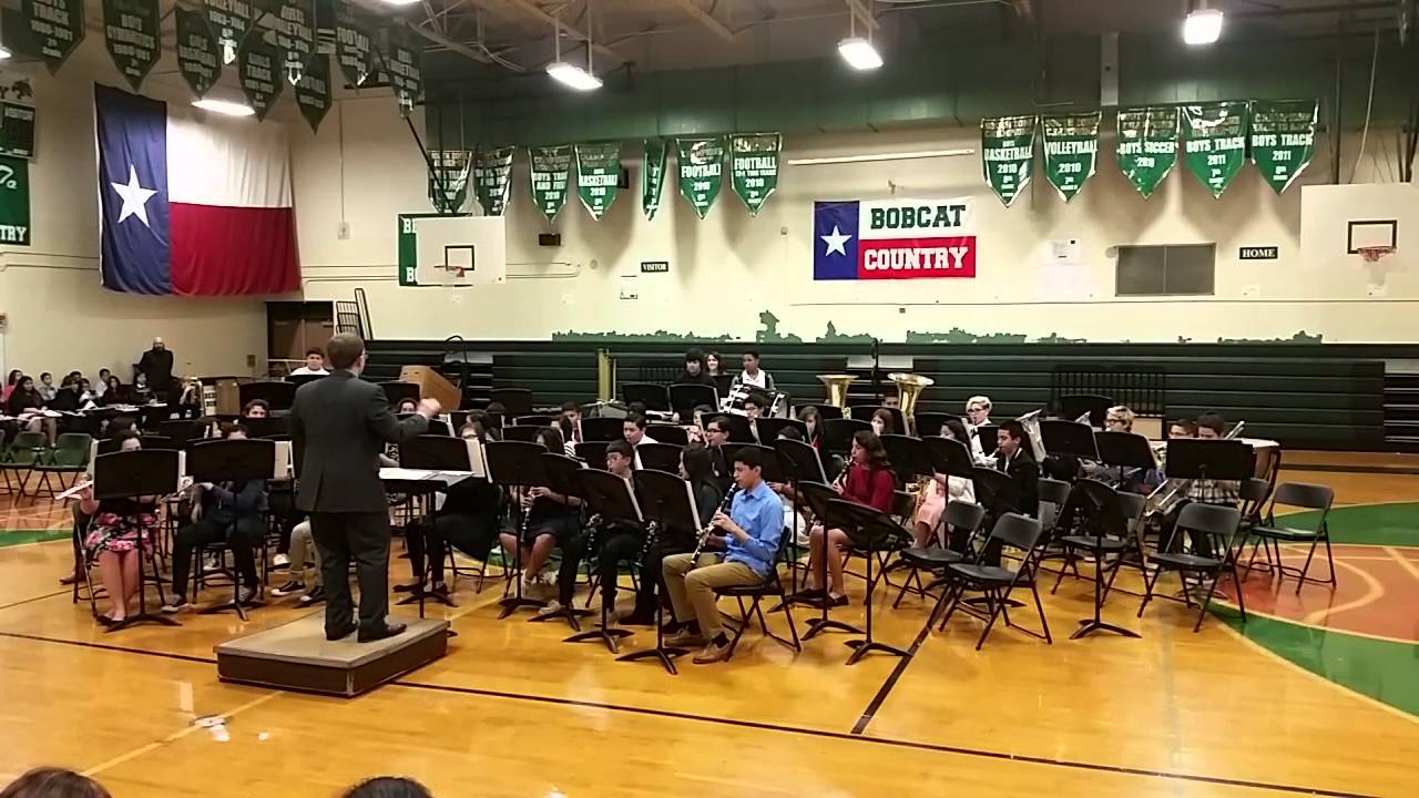 Arr. Michael story's Sleigh Ride by Bedichek middle school band