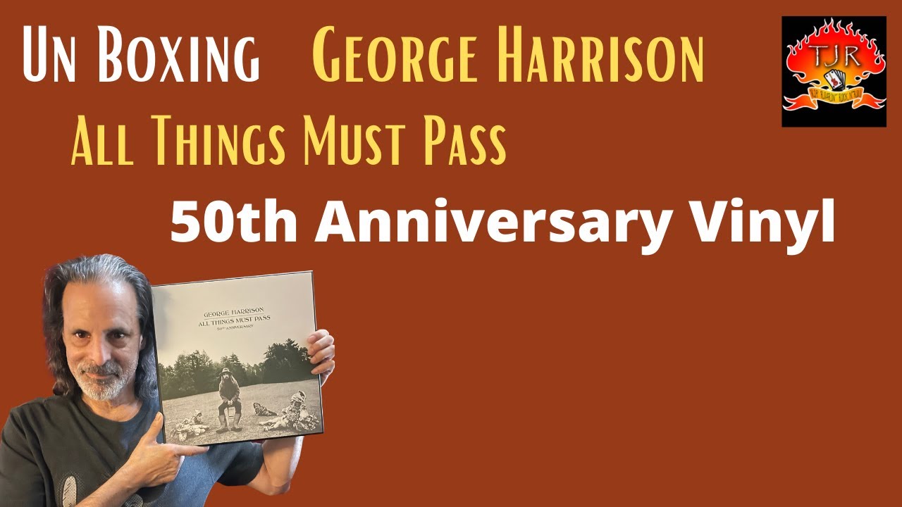 Unboxing All Things Must Pass 50th Anniversary Vinyl Set George Harrison